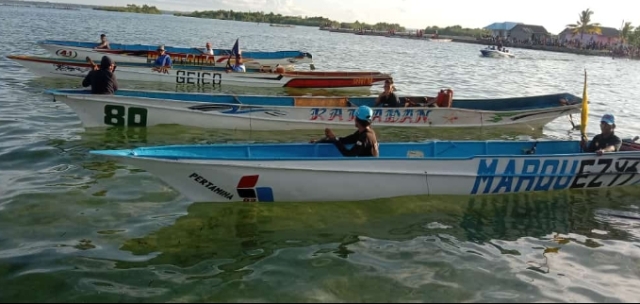 Rayakan Ultah Ke-6, PT Aruna Gelar Lomba Perahu Viber di Pulau Rendah ...